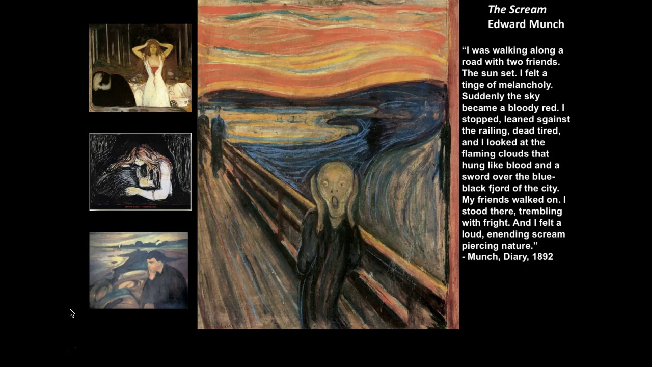 #122 Symbolism Notes and The Scream - YouTube