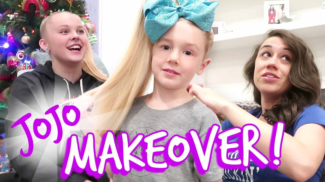 JoJo Siwa Makeover at Miranda Sings 10 Million Subscribers Party! - YouTube