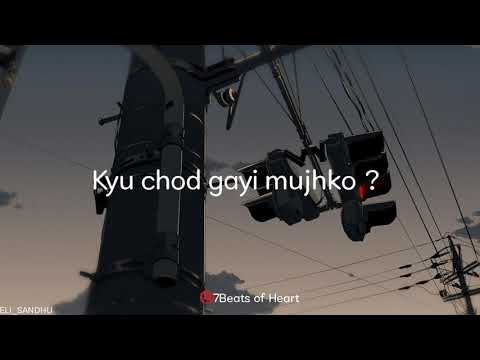 Ek Teri Judai Sy Darta Tha | Aadat | Lyrical Video | WhatsApp Status | Eli Sandhu | 7Beats of Heart