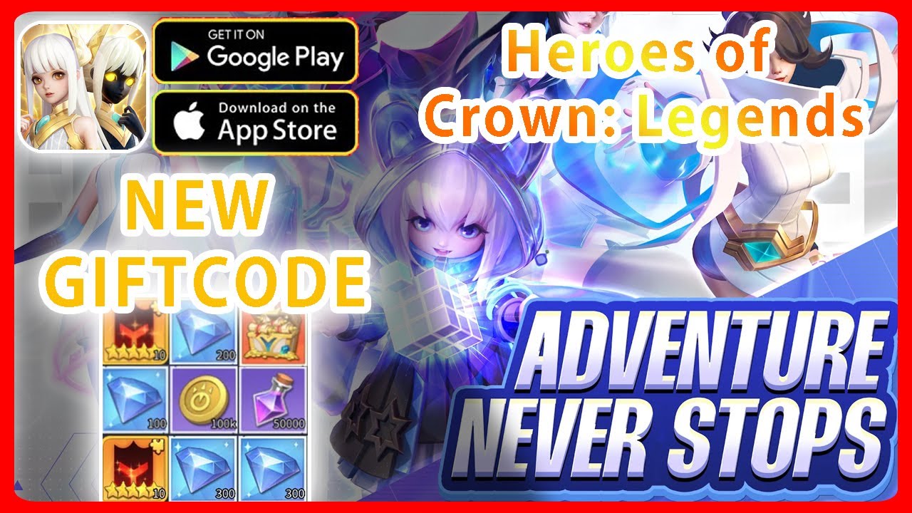 How to redeem code Heroes Of Crown Legends (Gameplay & All 7 Giftcodes ...