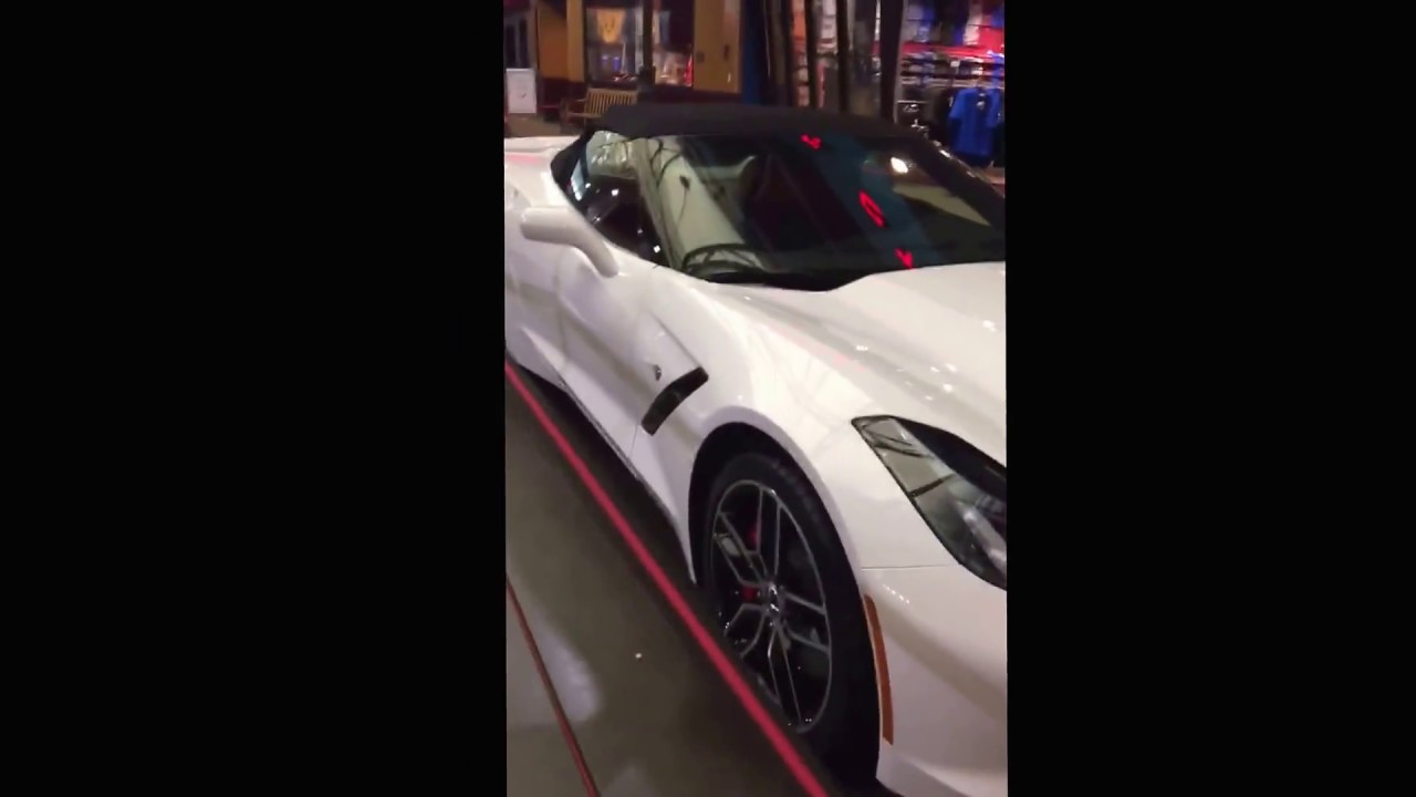2017 Corvette Pick Up At Museum Stingray Z51 - YouTube