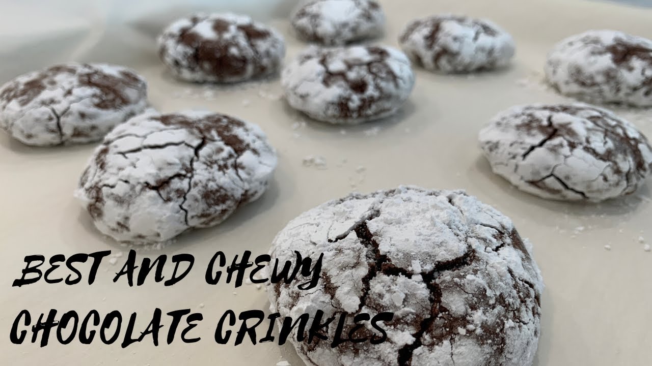 PINOY STYLE AND CHEWY CHOCOLATE CRINKLES!!! - YouTube