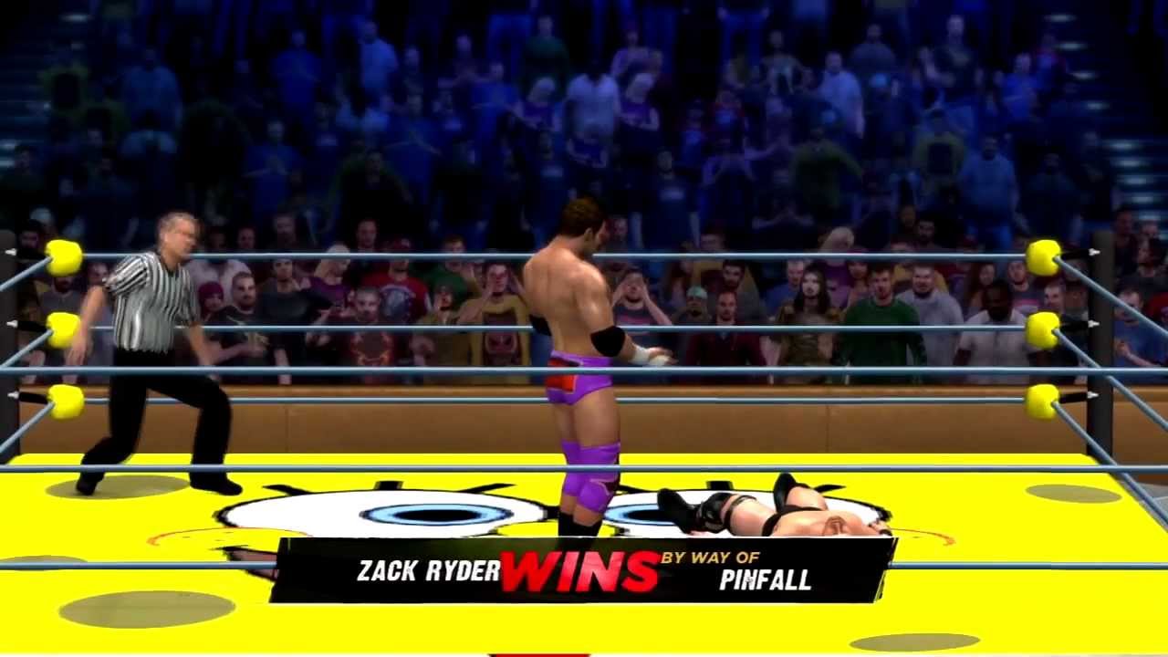 WWE '12: SPONGEBOB SQUARE RING! - YouTube