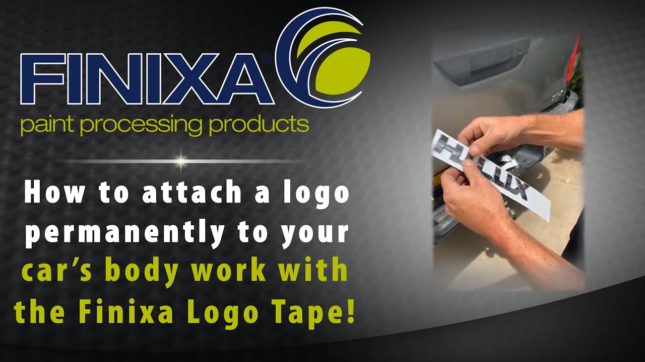 How to permanently attach a logo to your vehicle's bodywork! - YouTube