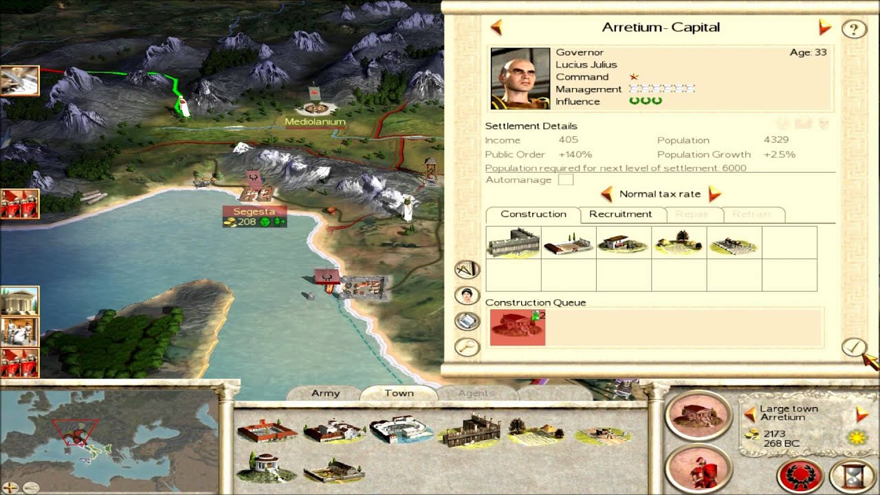 RTW: Campaign Guide Julii Romans - YouTube