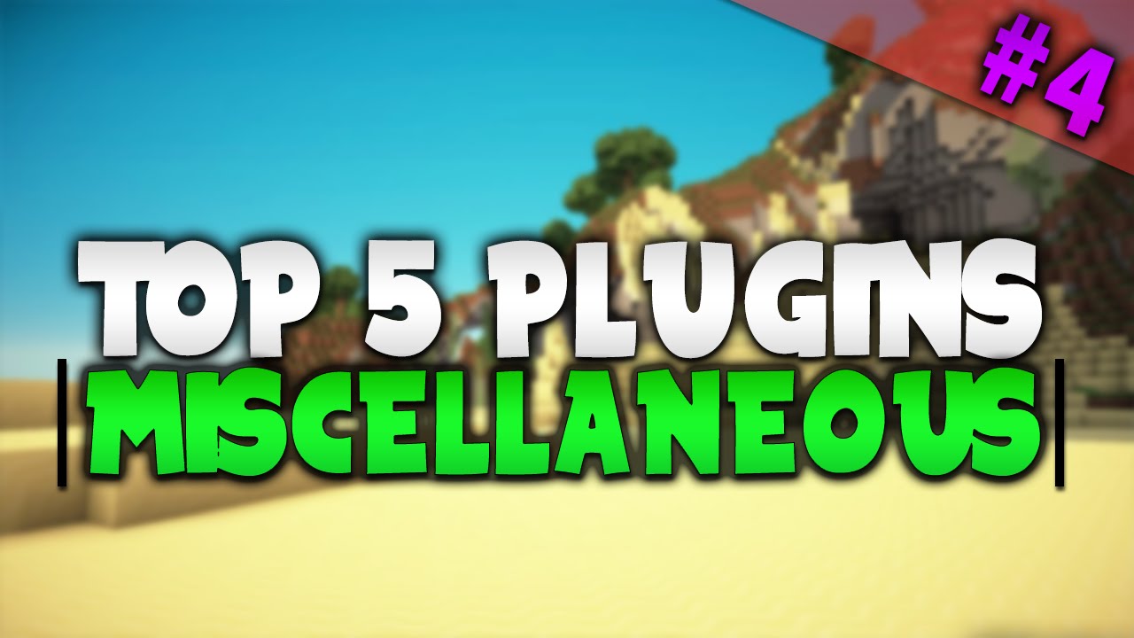 Minecraft Saturday | Top 5 "MISC" Plugins! #4 - YouTube