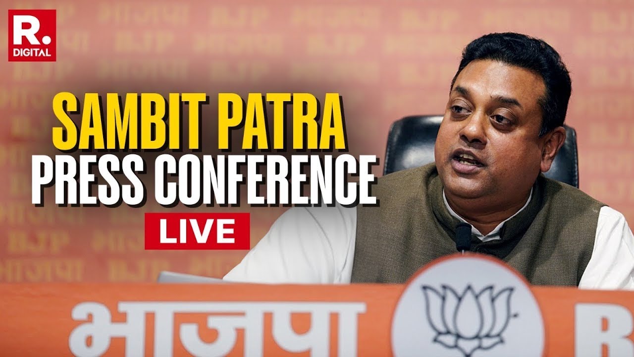 Sambit Patra LIVE: BJP Leader Addresses Press Conference | Delhi | PM ...