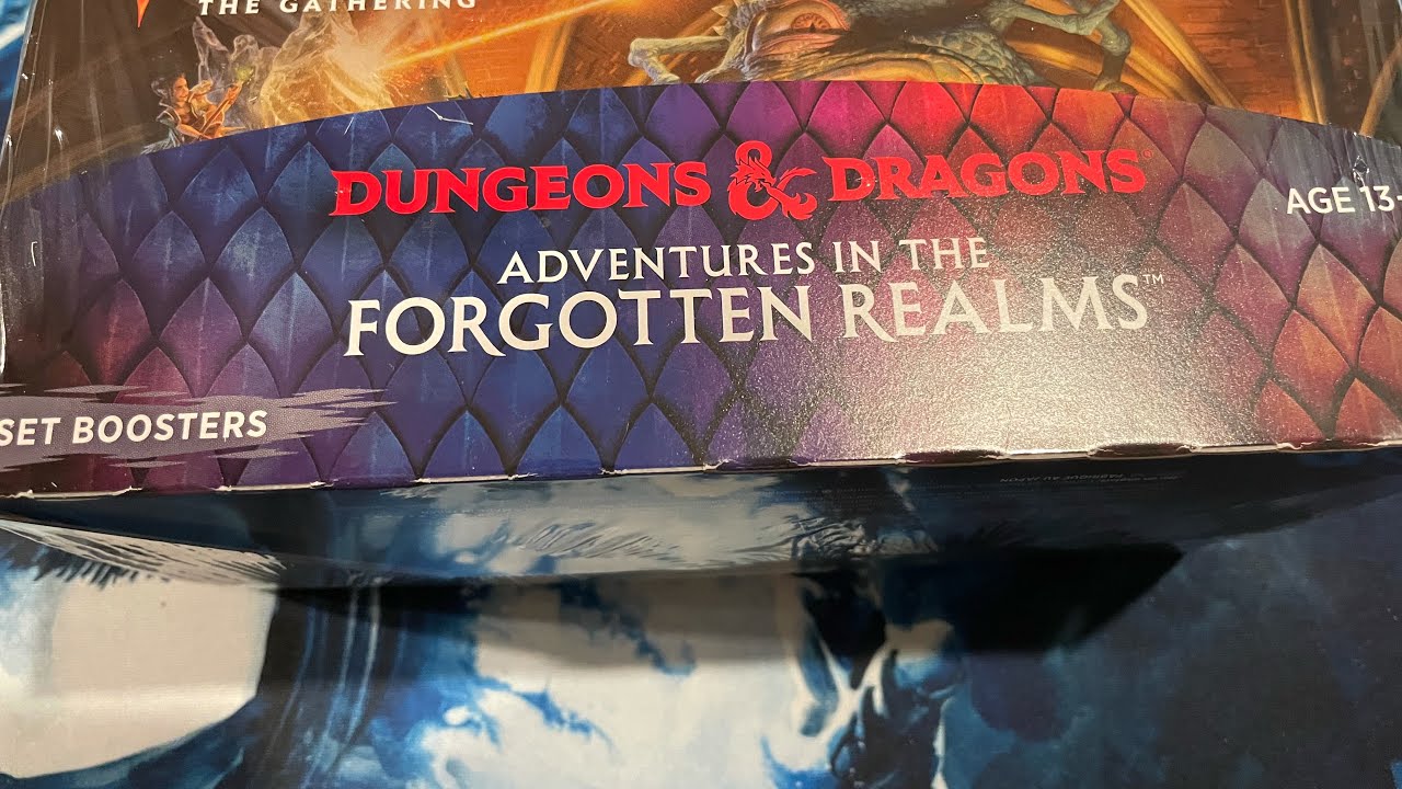 MTG D&D Adventures in the Forgotten Realms Set Booster Box Opening ...
