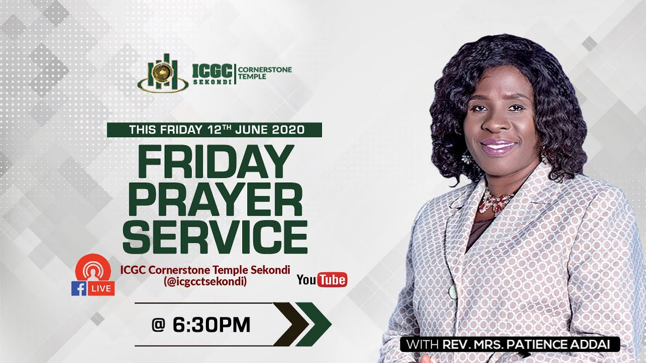 FRIDAY PRAYER SERVICE: 12TH JUNE 2020 - "GUIDANCE & FRUITFULNESS" with ...