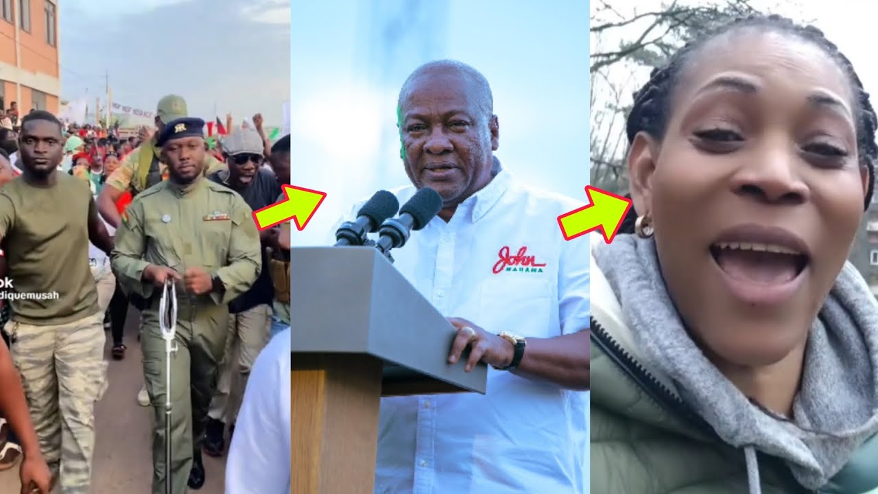 Malik Basintale Shakes Grounds During NDC Final Campaign + Queen Shy ...