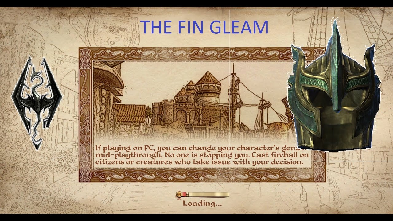 Skyrim The Fin Gleam Mod | Location & Information - YouTube