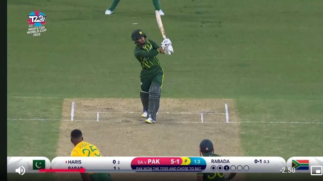 pakistan batting highlights | pakistan batting today | PAK vs SA - YouTube