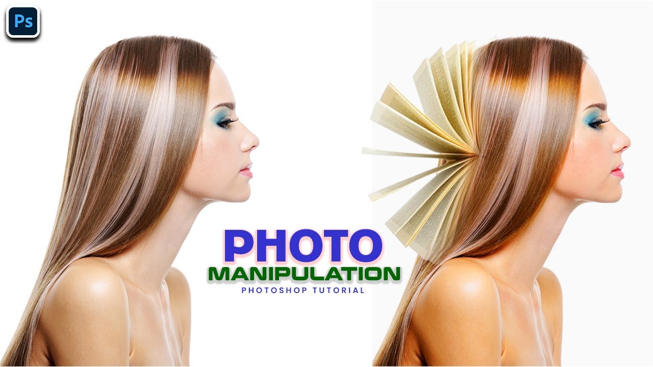 Photo manipulation Photoshop Book With Head Photo Manipulation in ...