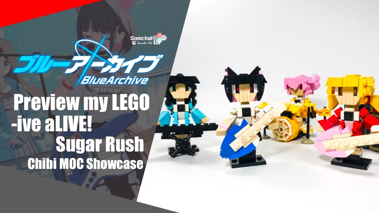 Preview my LEGO Blue Archive -ive aLIVE! (Sugar Rush) Chibi | Somchai ...