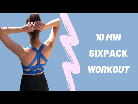 10 MIN SIXPACK WORKOUT | Etkili Karın Kası Egzersizleri | With a little surprise♥
