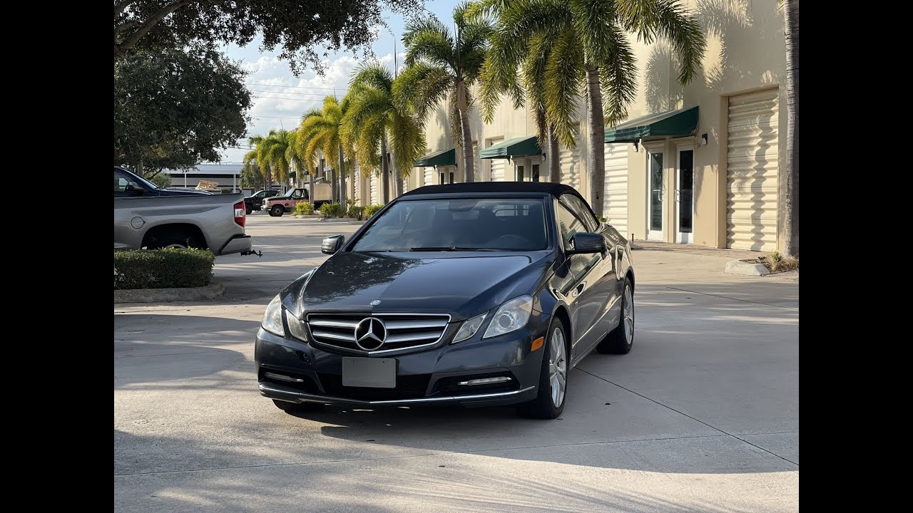 2012 Mercedes-Benz E-Class E 350 Convertible 2D Review - YouTube
