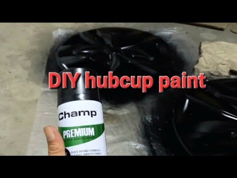 DIY hubcaps paint for my mg5 new look👍 - YouTube