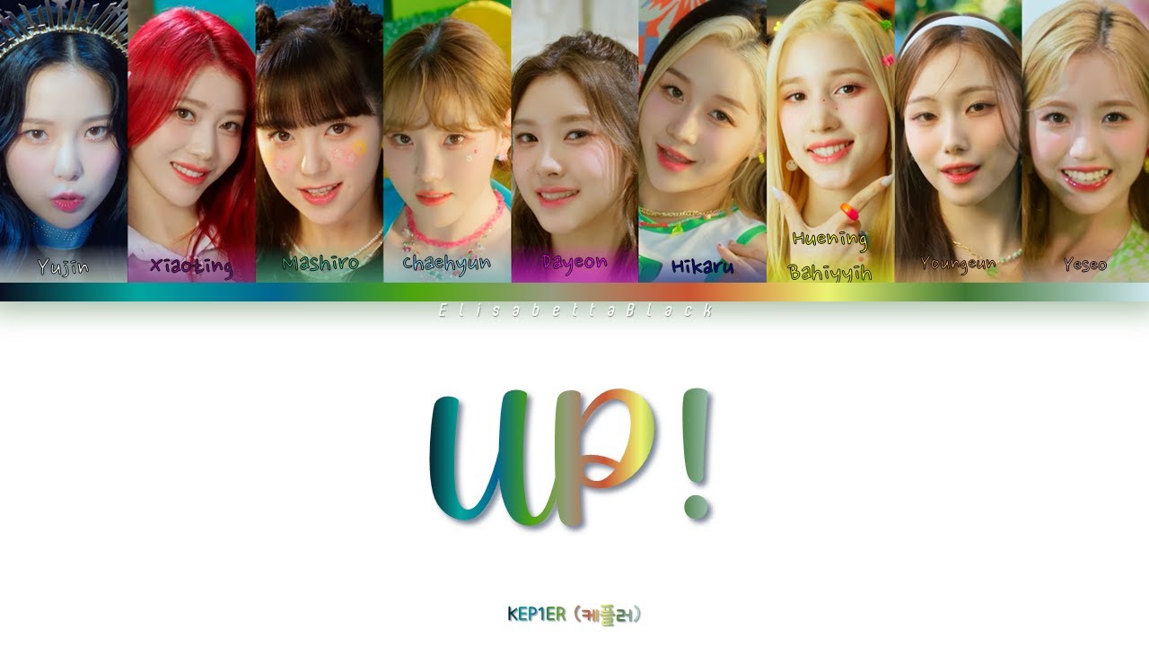 UP! - KEP1ER COLOR CODED LYRICS - YouTube