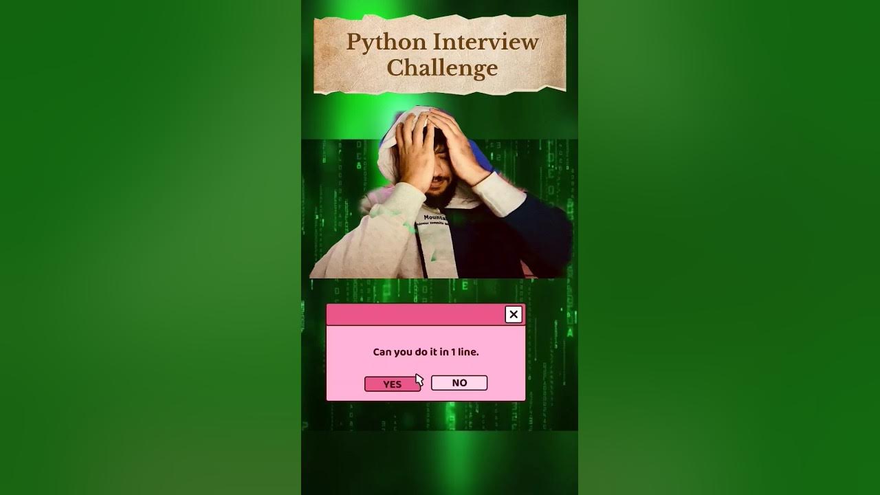 Python Interview Question 1 Python Pythoncodingchallenge Coding