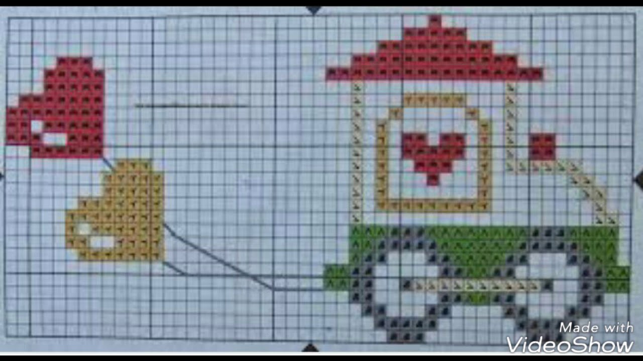 Lovely graph collection for knitting - YouTube