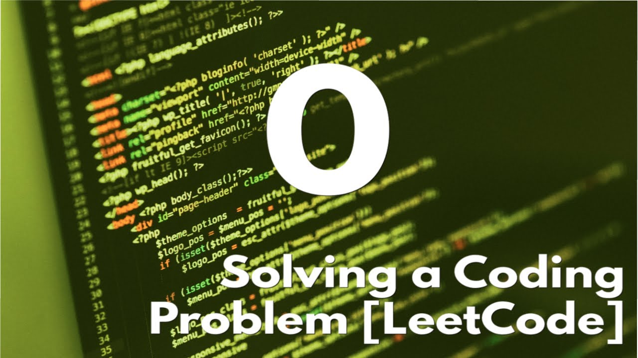 Solving A Coding Problem Leetcode Runnung Sum Of 1d Array Youtube 6851