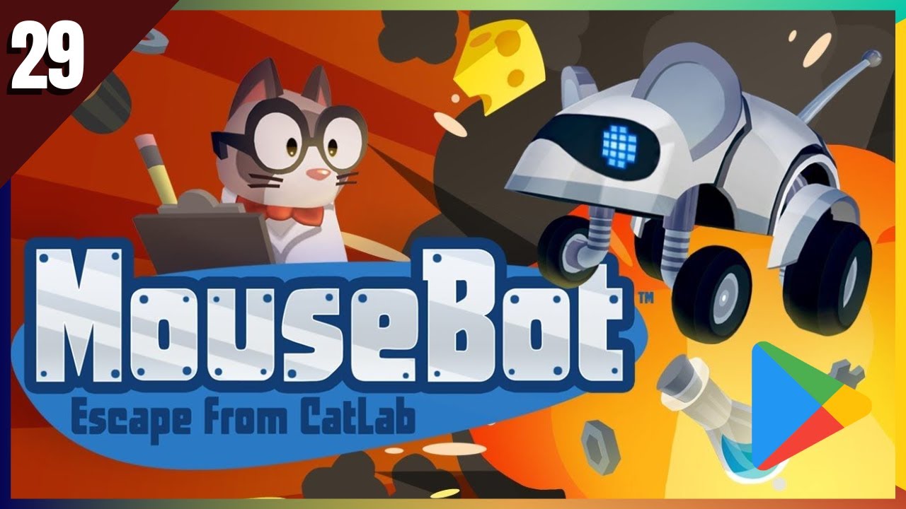 29# JOGO PLAY STORE: MOUSE BOT ESCAPE FROM CATLAB (GAMES MOBILE) - YouTube