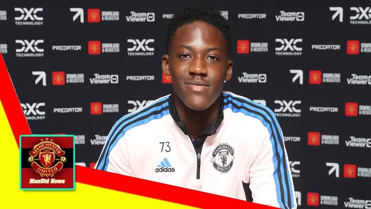 Kobbie Mainoo shares message after signing new Manchester United ...