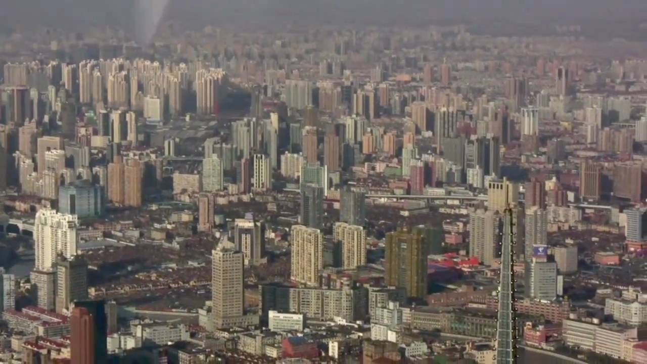 The Density of Shanghai Visualized - YouTube