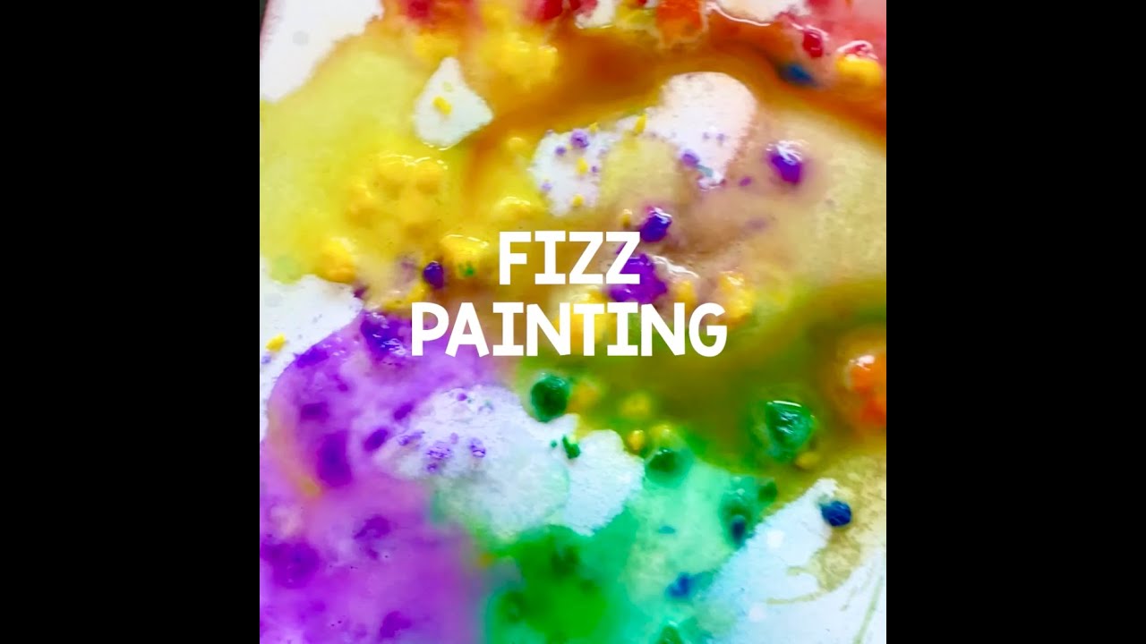 Fizz Painting STEM Process Art - YouTube