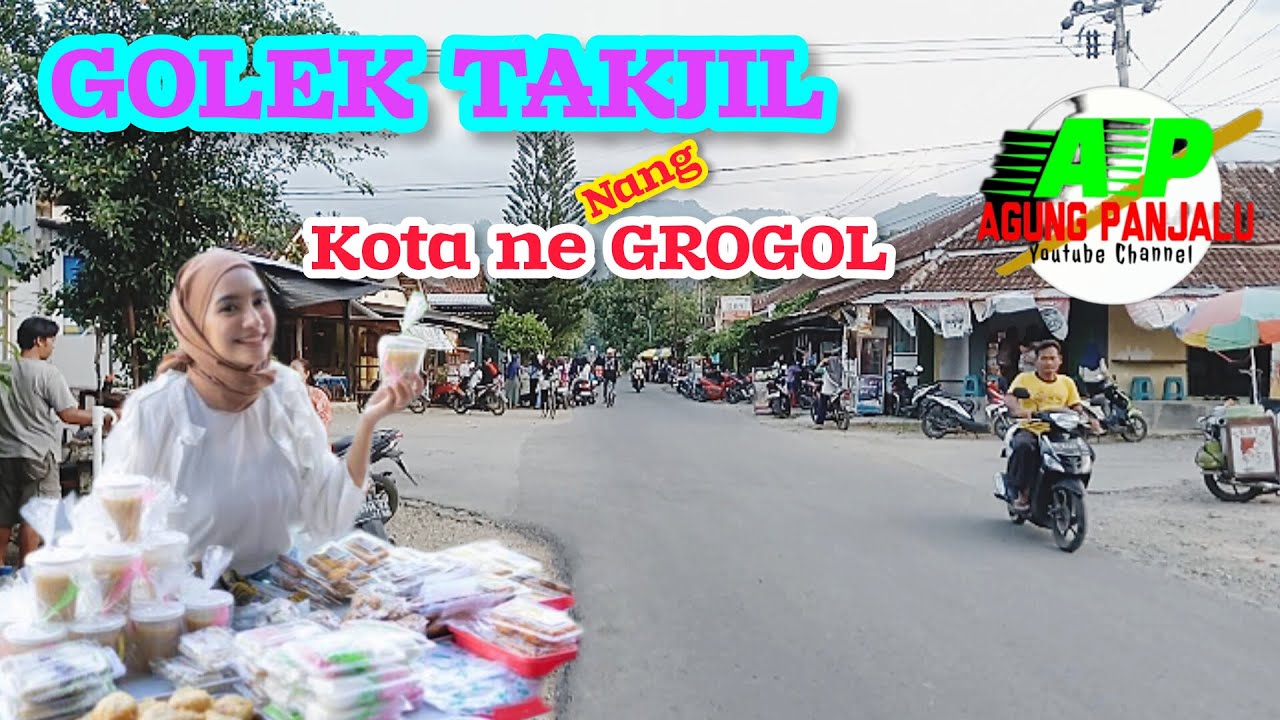 PASAR TAKJIL RAMADHAN GROGOL SAWOO 2024 - YouTube