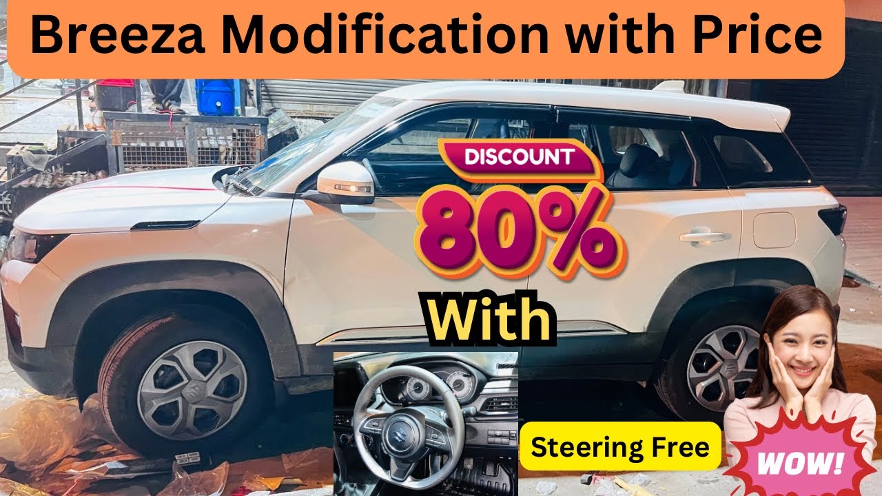 Breeza Base to Top Modified with Price | Breeza Lxi modifications ...