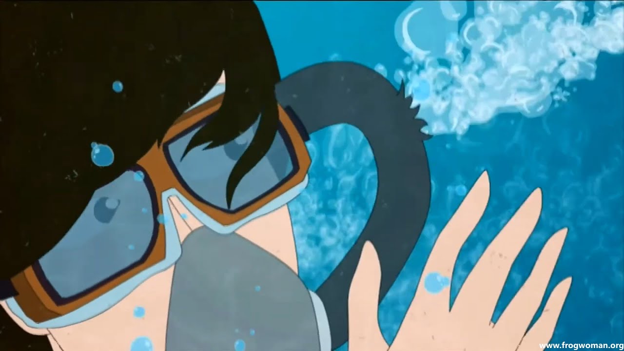 A scuba fight with 3 female scuba divers (and a guy)! [air hose damage ...