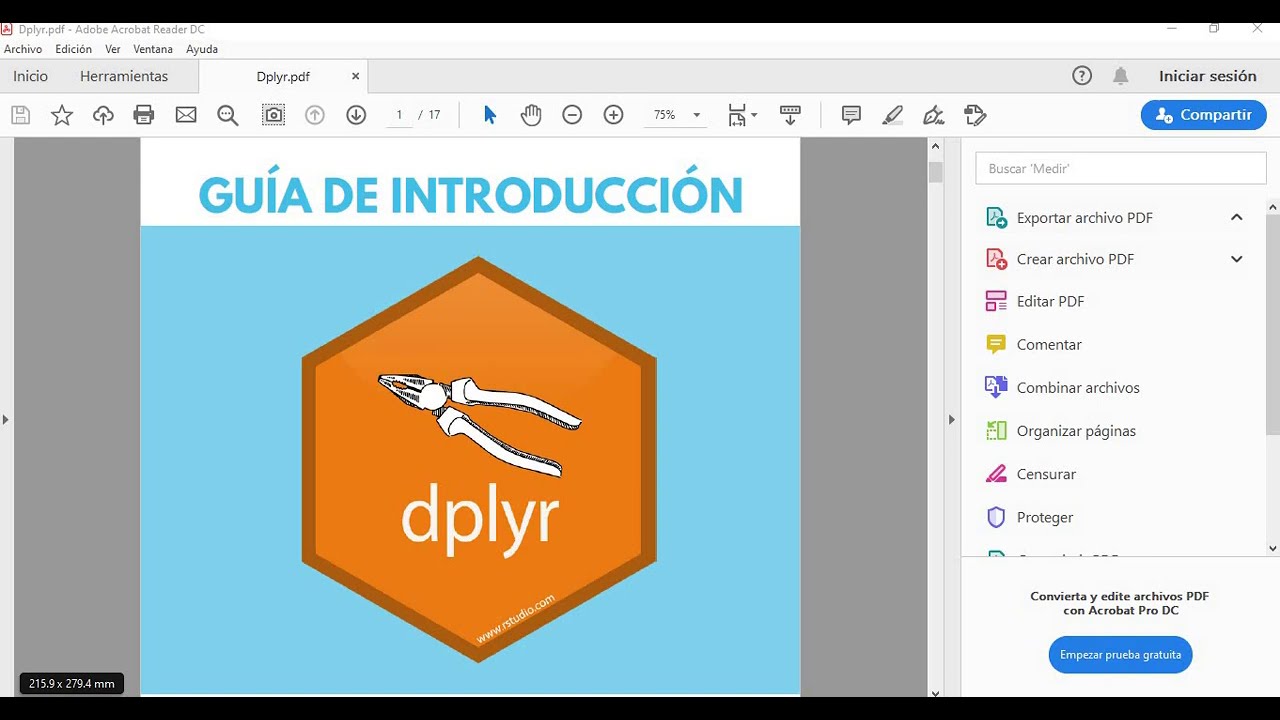 Libreria dplyr y sus funciones. - YouTube
