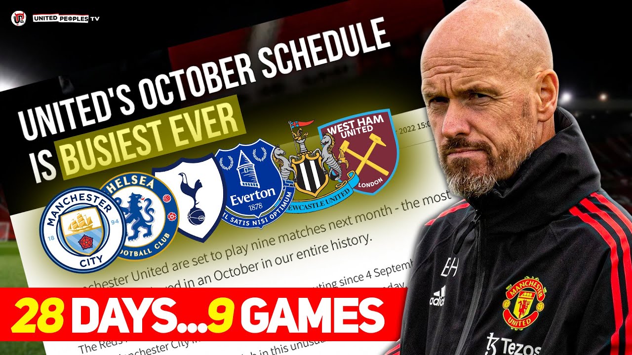 Ten Hag's Biggest Month At Man Utd So Far | PREDICTIONS | 9 Games, 28 ...