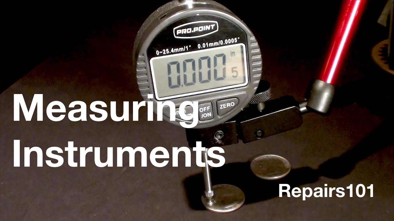 Measuring Instruments - Vernier Calipers, Telescoping Gauges, Dial ...