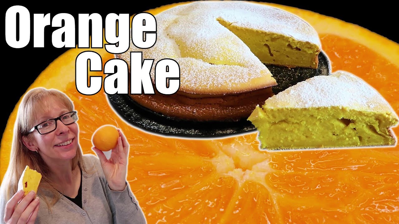 Orange Cake / Orange Pudding Cake - YouTube