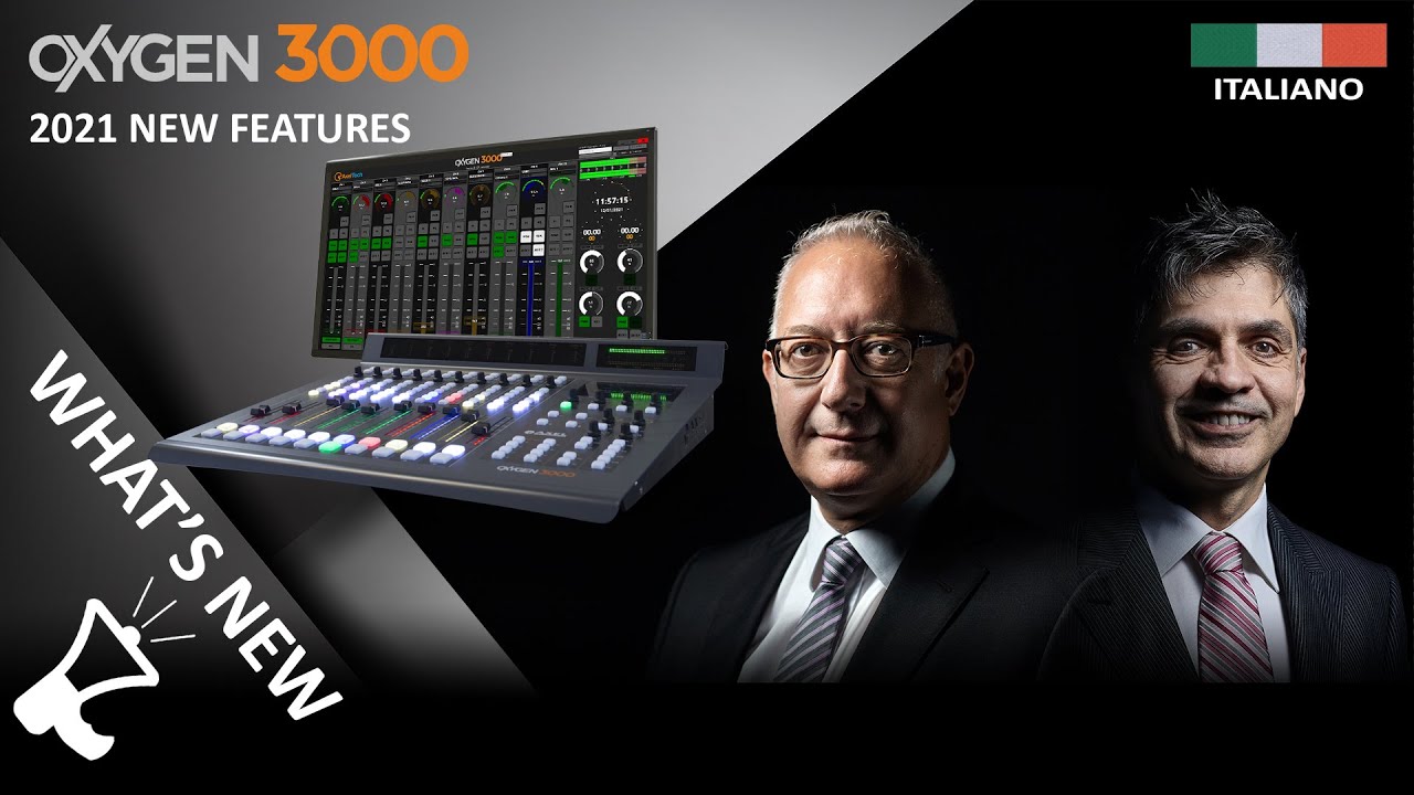 Oxygen 3000 Mixer Radio Digitale - Novità 2021 - YouTube