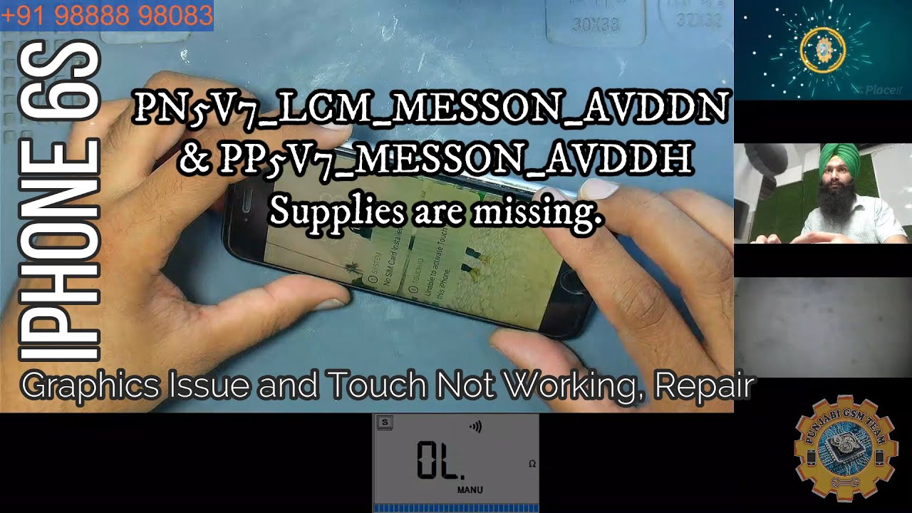 iPhone 6s Graphics and Touch Issue, Repair. - YouTube