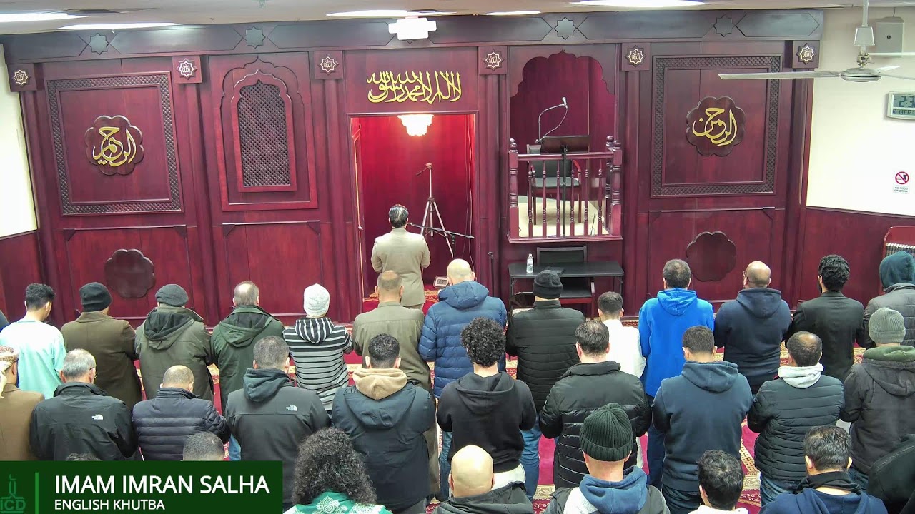 ICD Friday English Khutba with Imam Imran Salha - YouTube