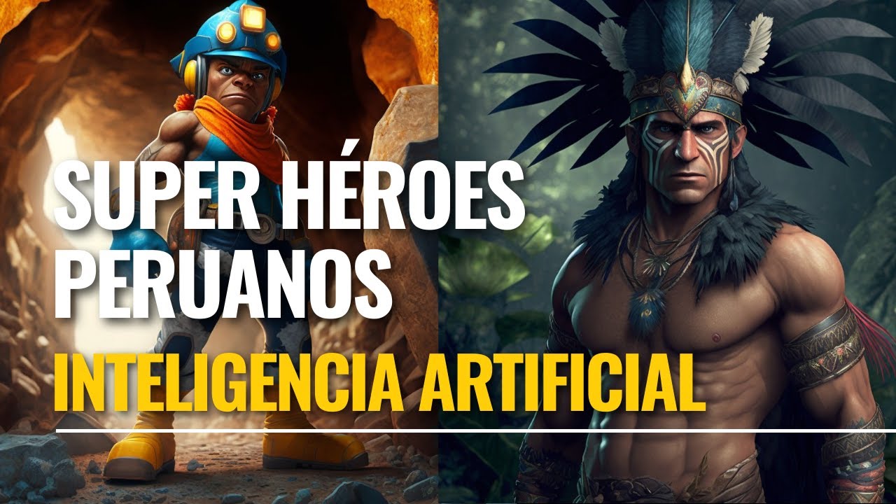 ¡DESCUBRE LOS SUPERHÉROES PERUANOS MÁS PODEROSOS CREADOS CON IA! - YouTube
