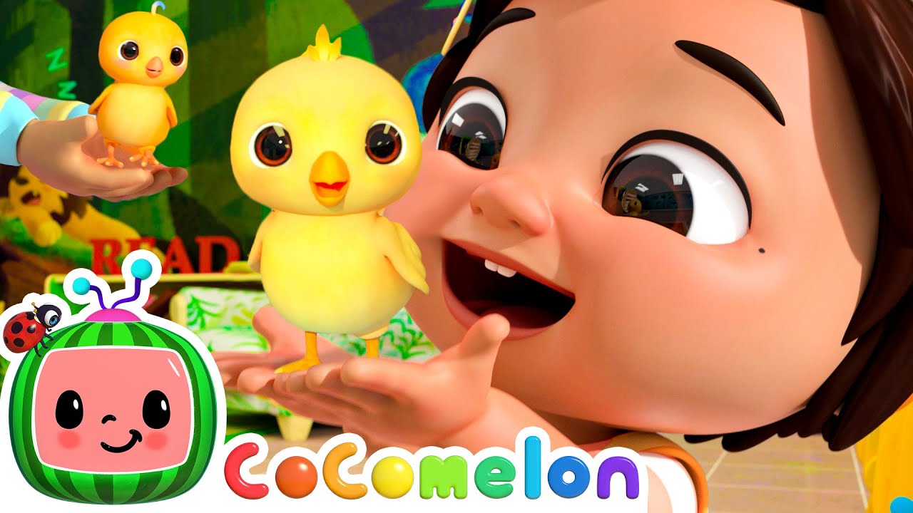 Los Números 1-2-3 con Pollitos! 🐣 CoComelon Canciones in English y ...