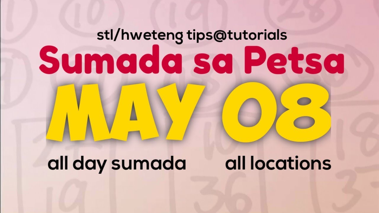 STL/HWETENG / MAY 08 /TIPS and TUTORIALS/SUMADA sa PETSA - YouTube