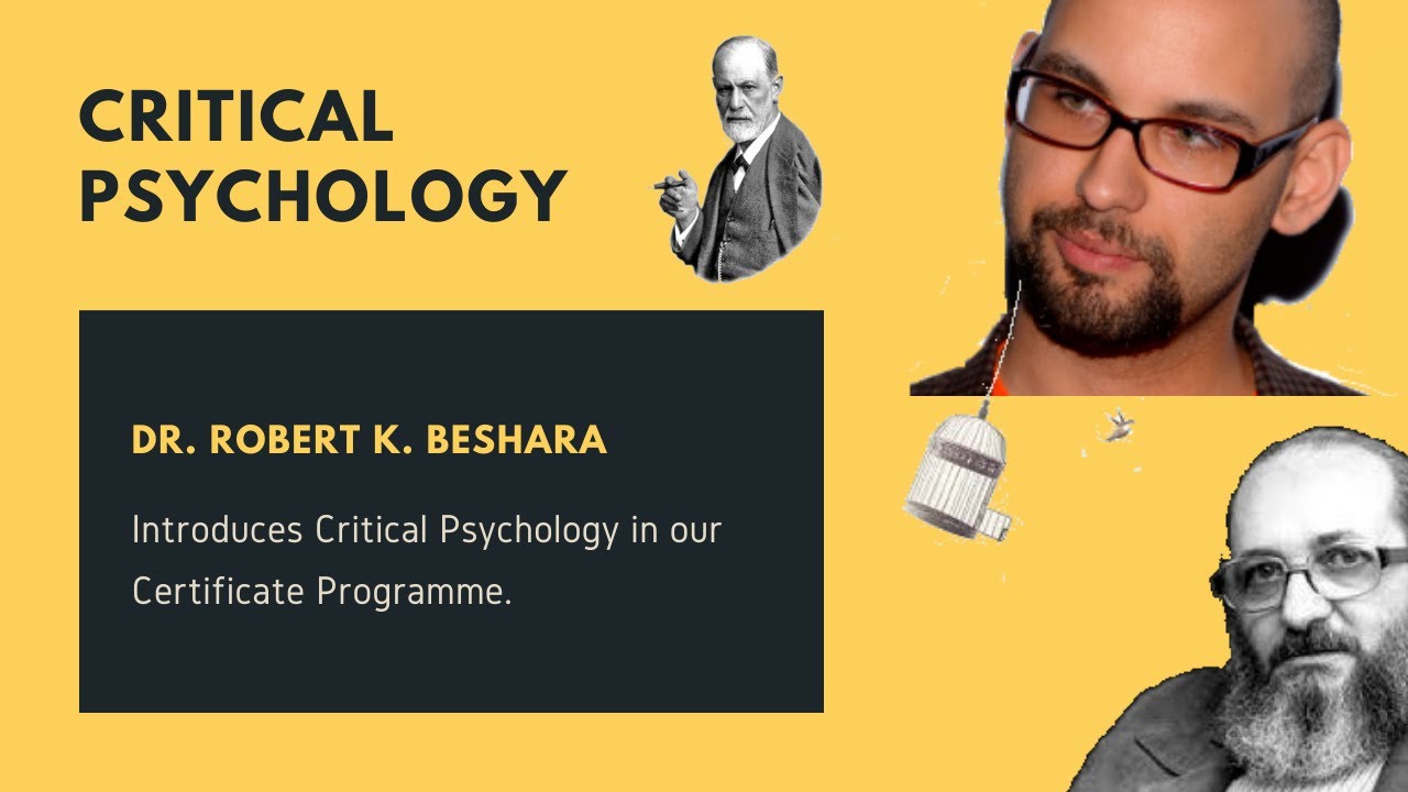 Dr. Beshara, Introduces Critical Psychology - YouTube