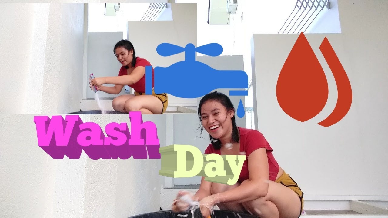 LABA TIME| WASHING CLOTHES... - YouTube