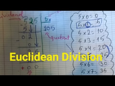 euclidean division - YouTube