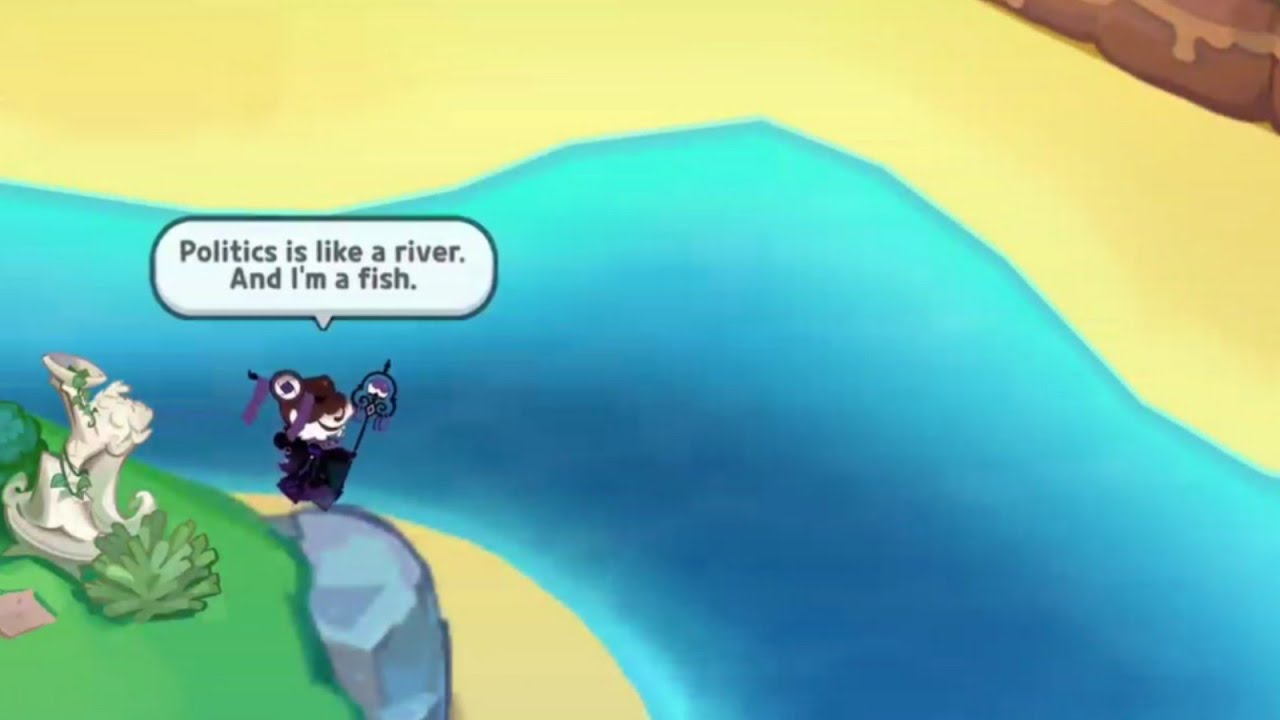 affogato cookie truly became a fish - YouTube