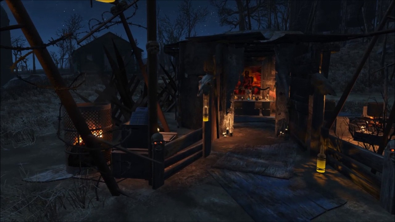 Fallout 4 Shaman hut\Shrine of Atom - YouTube