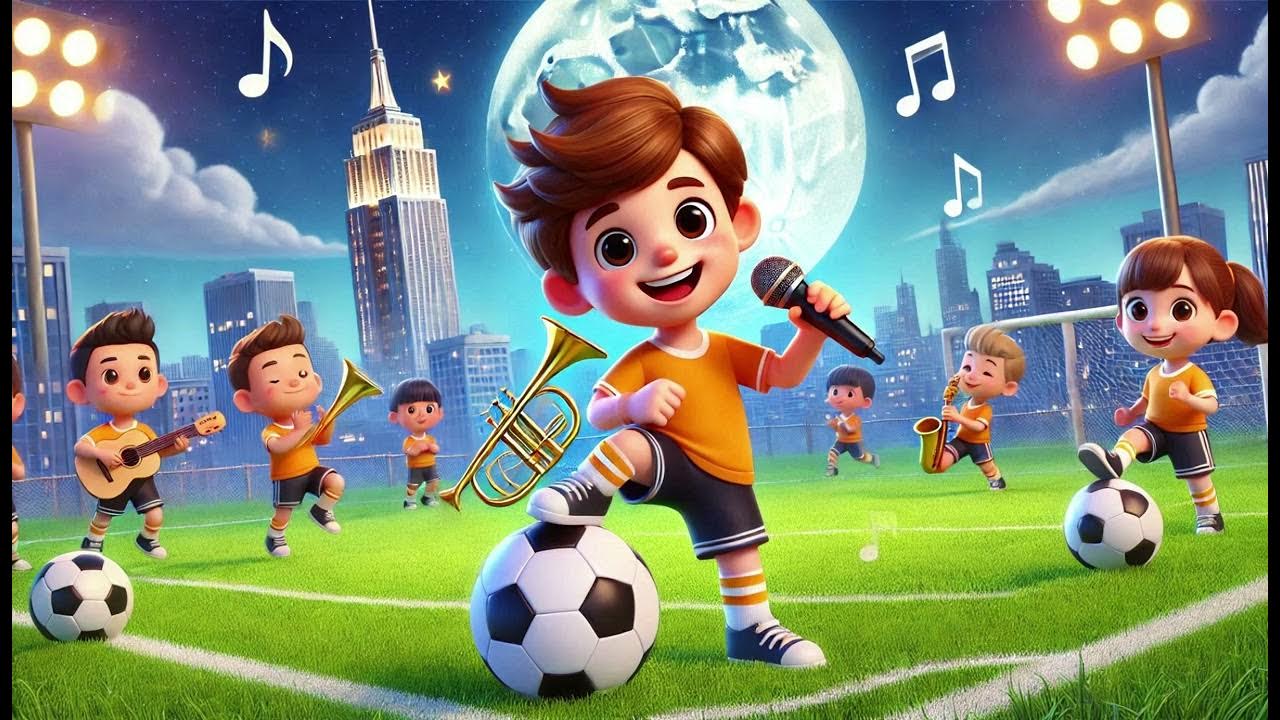 Soccer Song (Football Song) ⚽🎶 | Nursery Rhymes & Kids Song - YouTube
