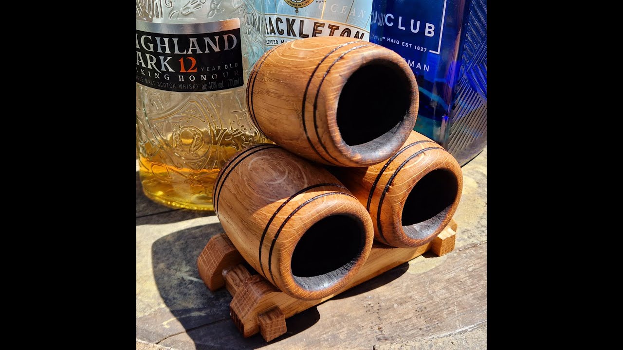 Whisky Barrel Tumblers - YouTube