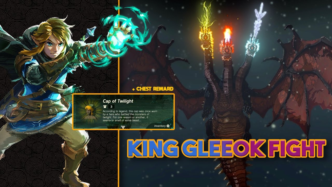 REST IN PEACE KING GLEEOK + REWARD | GLEEOK DEN ENCOUNTER - ZELDA TEARS ...